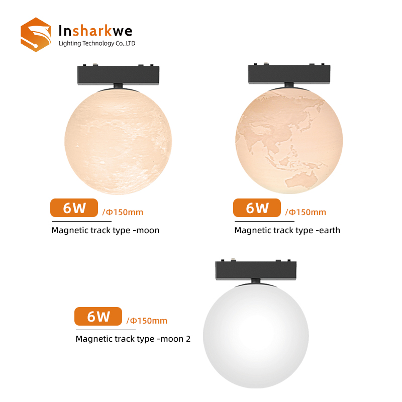 Ultra Thin Woven Magnetic Track Light - Track Glass ball Light 9W-MT26 ...